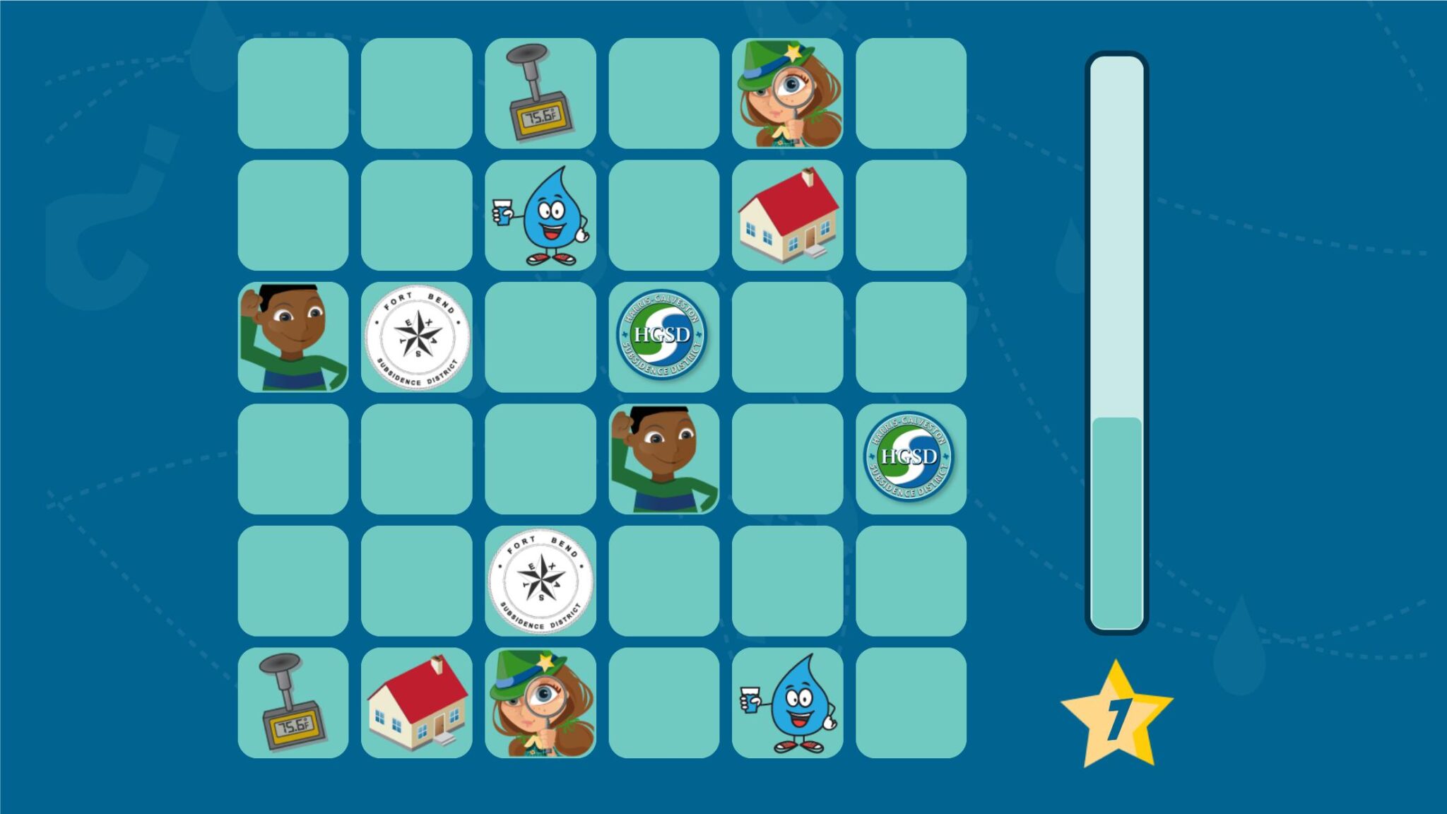 Examples of games and apps to save water - Water Battle